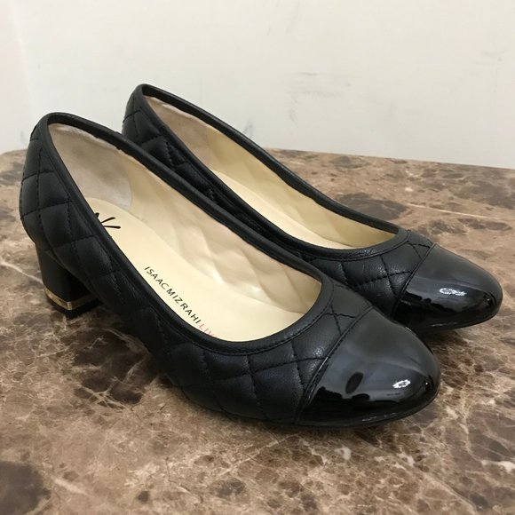 Isaac Mizrahi | Shoes | New Isaac Mizrahi Live Quilted Leather Pumps ...